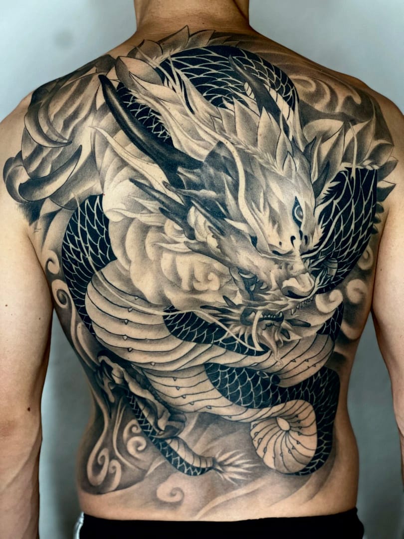 Asiatisches Tattoo in Köln - e.Rain Tattoo Studio Köln